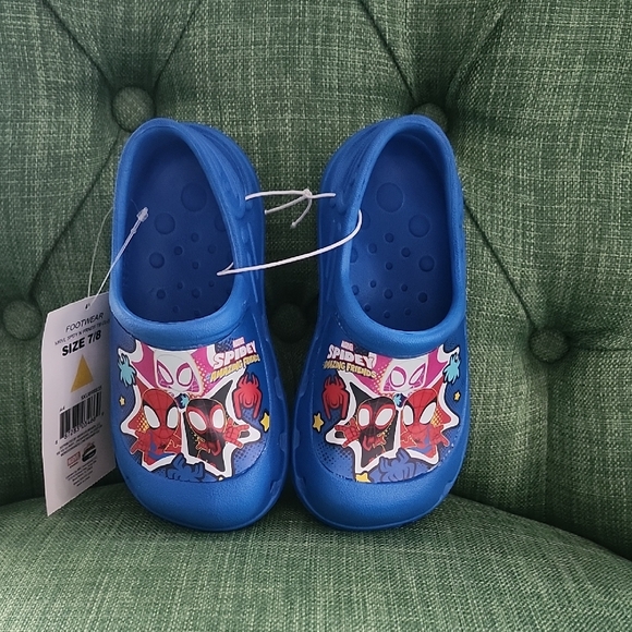 Marvel | Shoes | Disney Jr X Marvel Spidey And Friends Play Clog Shoes ...